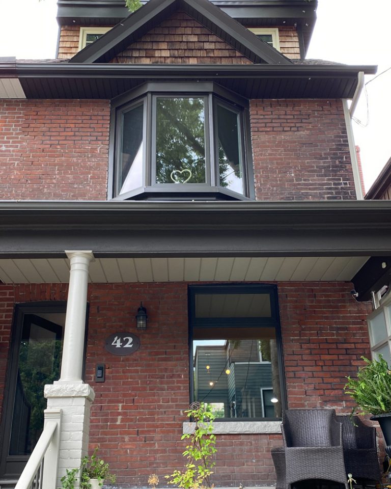 Commercial Brown Vinyl Casement Windows | Toronto, Ontario
