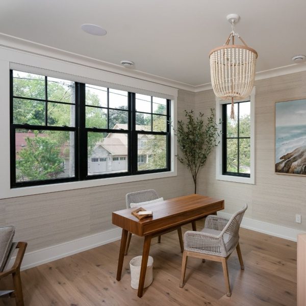 Modern Farmhouse with Casement and Single-Hung Windows