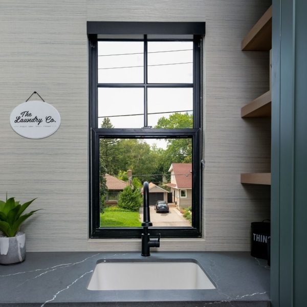 Modern Farmhouse with Casement and Single-Hung Windows