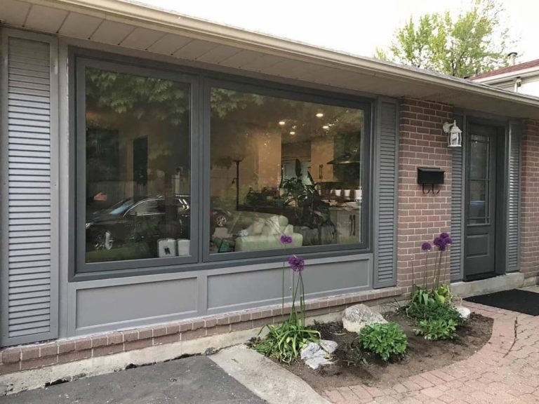 Windswept Smoke Casement Windows - Brampton | Fieldstone Windows & Doors
