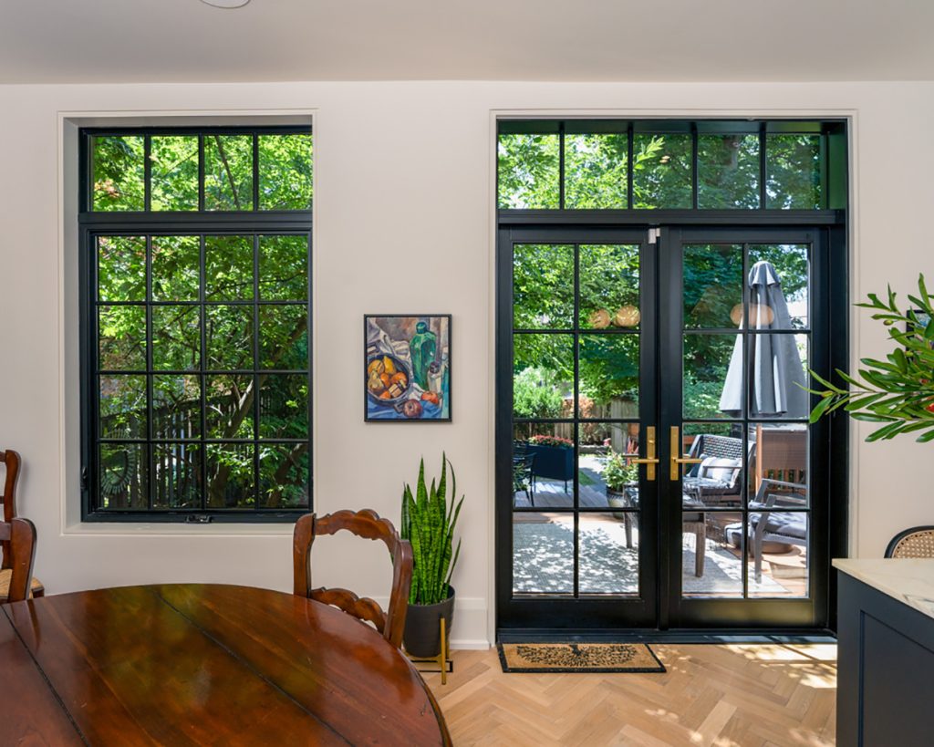 Smooth Fiberglass Double Rail & Stile Door | Fieldstone Windows & Doors ...