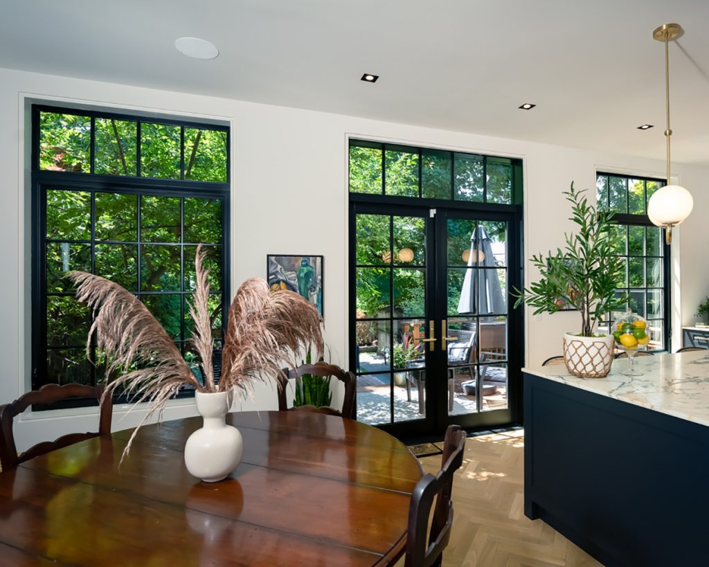 Smooth Fiberglass Double Rail & Stile Door | Fieldstone Windows & Doors ...