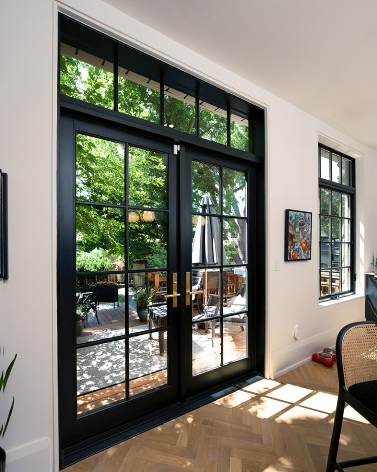 Smooth Fiberglass Double Rail & Stile Door | Fieldstone Windows & Doors ...