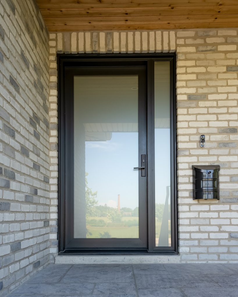 Smooth Fiberglass Rail and Stile Front Door - Fieldstone Windows ...