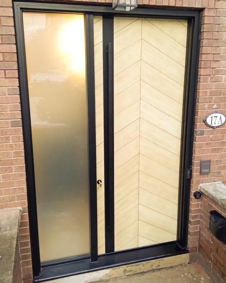 Get the Perfect Fiberglass Door With a Chevron Pattern for Your Home ...