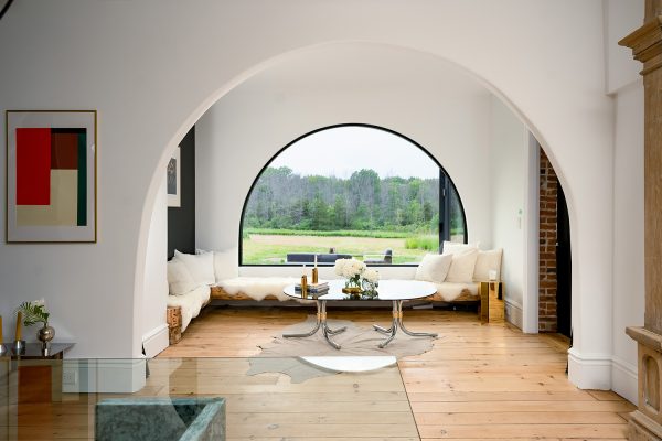 Metal-Clad Wood Half-Round Window for Country Views | Fieldstone ...