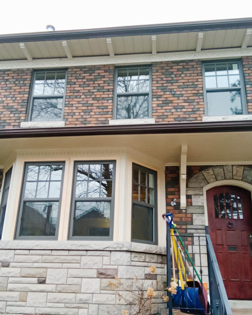 Windswept Vinyl Casement Windows Transformation - Toronto - Fieldstone ...