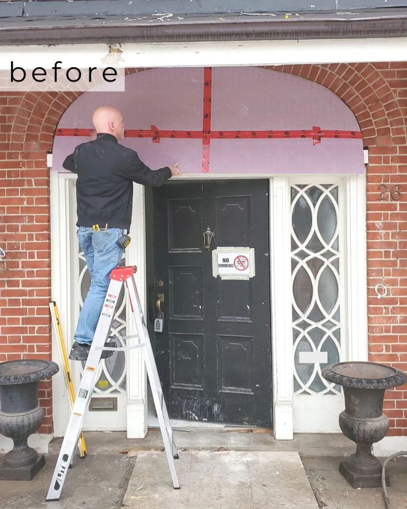 Fiberglass Door with Traditional Executive Panels | Fieldstone Windows ...