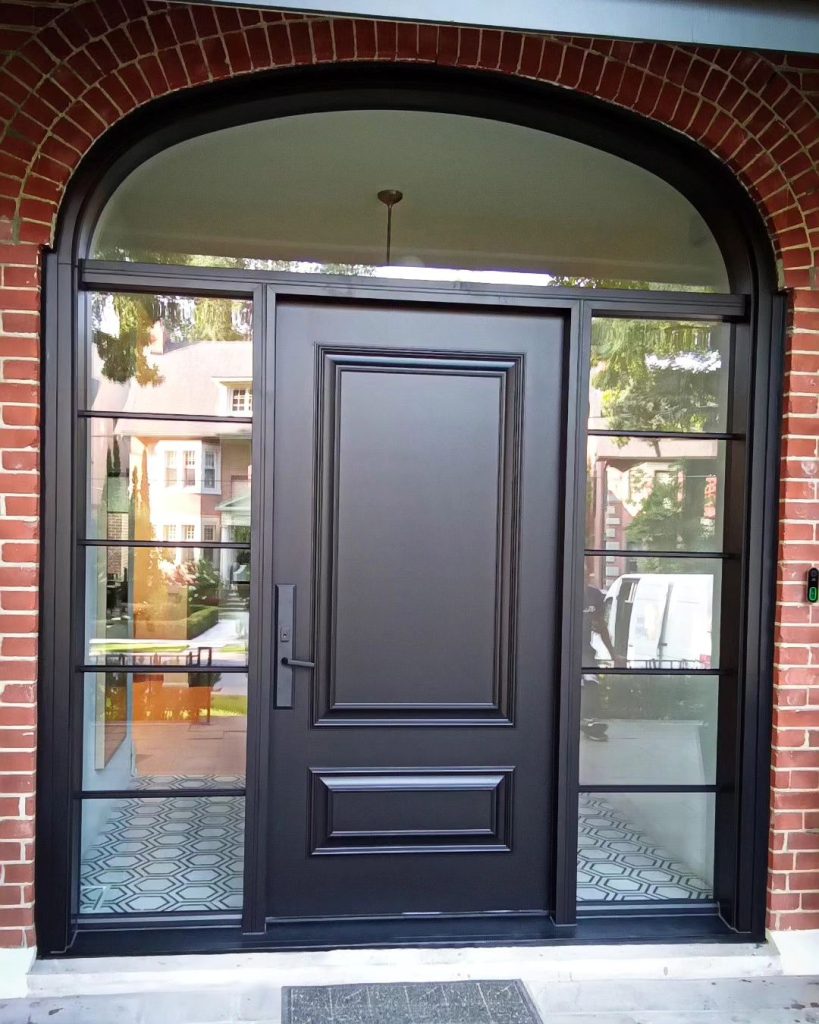 Fiberglass Door with Traditional Executive Panels | Fieldstone Windows ...