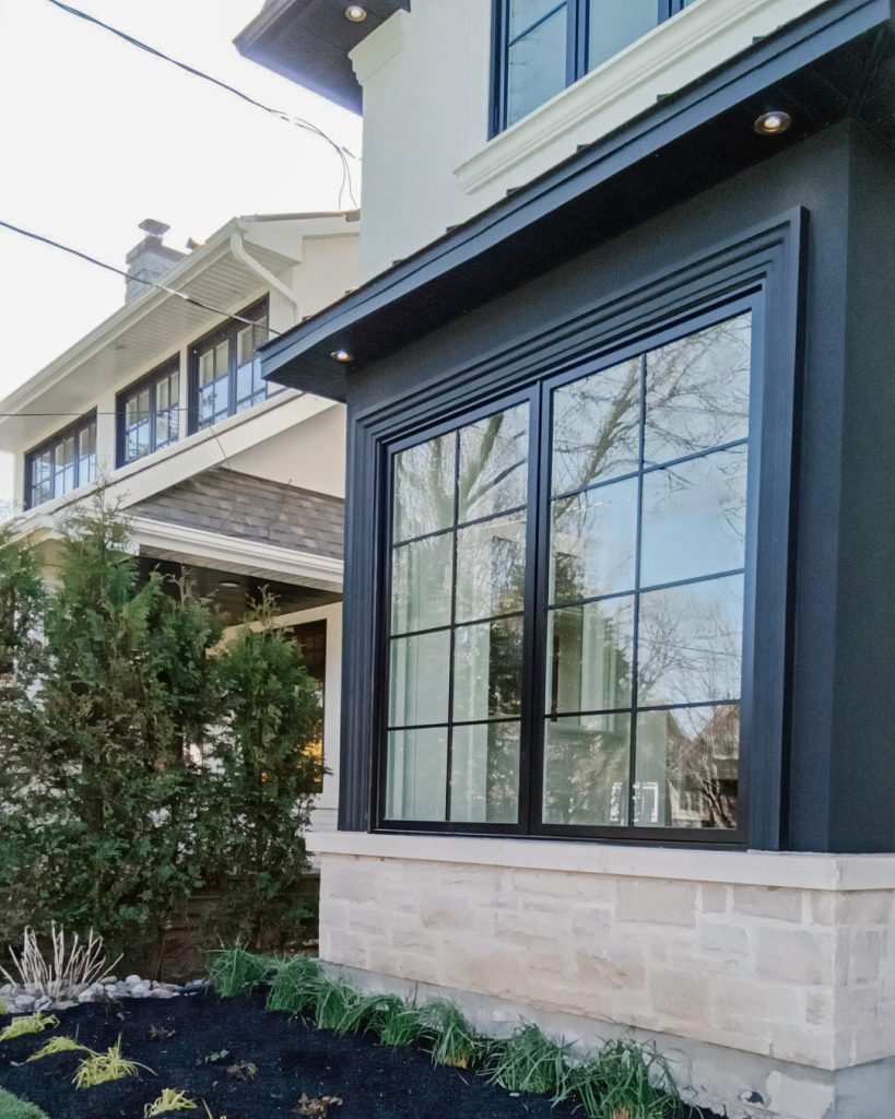 Elevate Your Home's Style with Black Aluminum Clad Wooden Windows