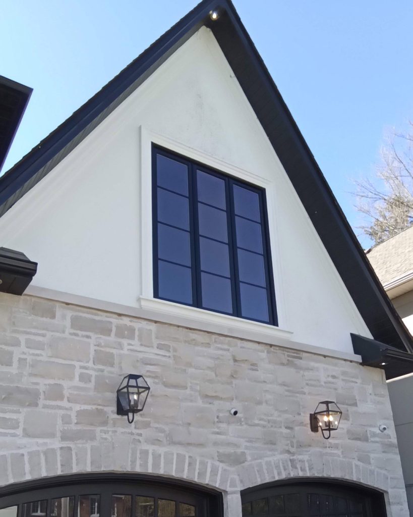 Elevate Your Home's Style with Black Aluminum Clad Wooden Windows