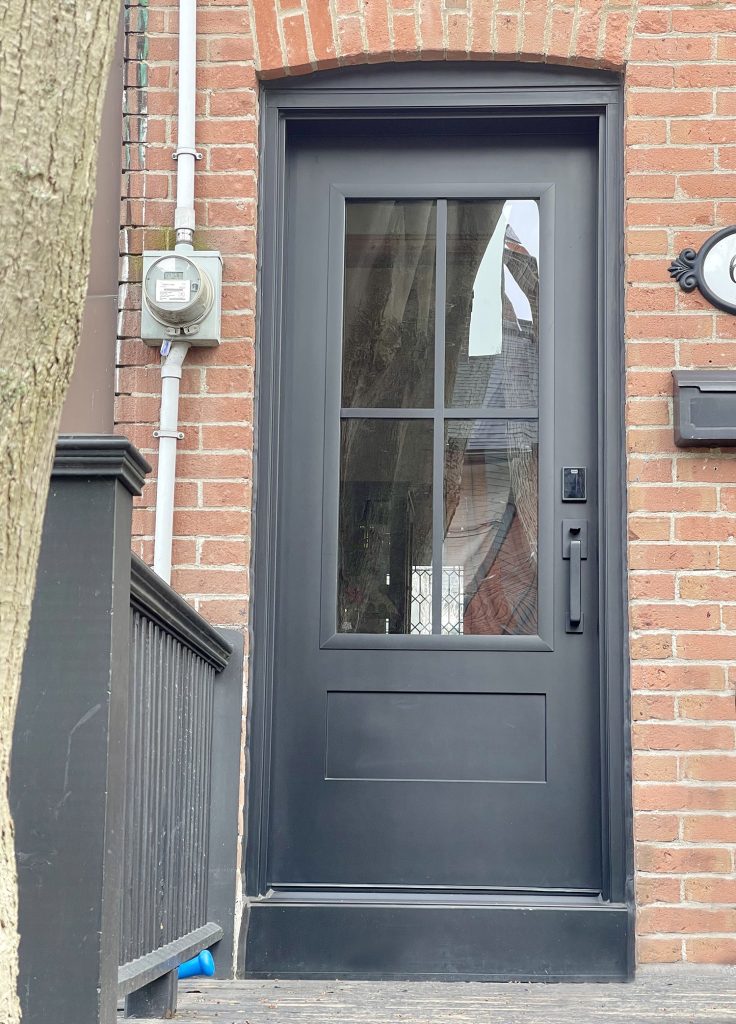 Smooth Fiberglass Door 2-Panel Style - Fieldstone Windows & Doors Ltd.