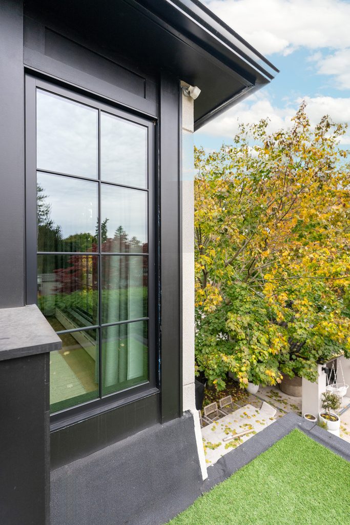Black Metal-Clad Wood Windows for Century Homes in Toronto