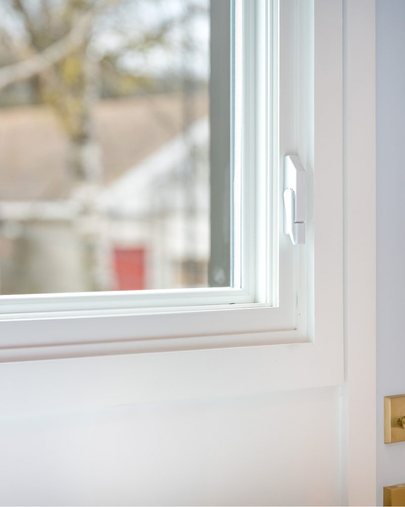 Modern White Casement Windows Installation in Toronto